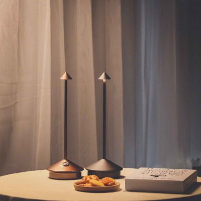 Modern Rechargeable LED Mini Poldina table lamp | Ping Lighting