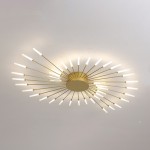 Sputnik LED Semi Flush Mount Ceiling | Ping Lighting