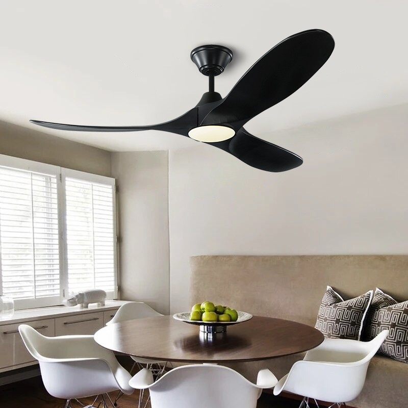 Minimalist Maverick Ceiling Fan | 3 Blade Ceiling Fan 52''| Pinglighting