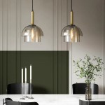 Multi Layer Glass Hanging Lamp | Modern Nordic Glass Pendant Lamp ...