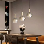 Multi Layer Glass Hanging Lamp | Modern Nordic Glass Pendant Lamp ...