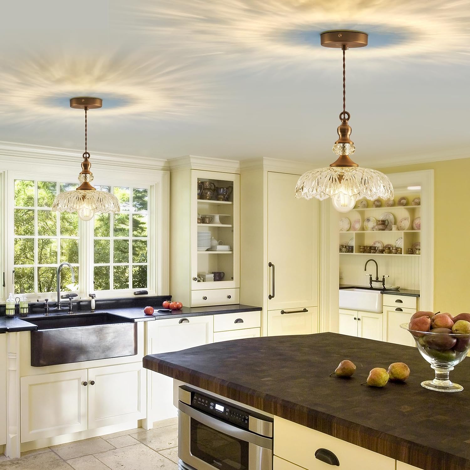 Brass Pendant Light | Vintage Light Fixtures | Pinglighting