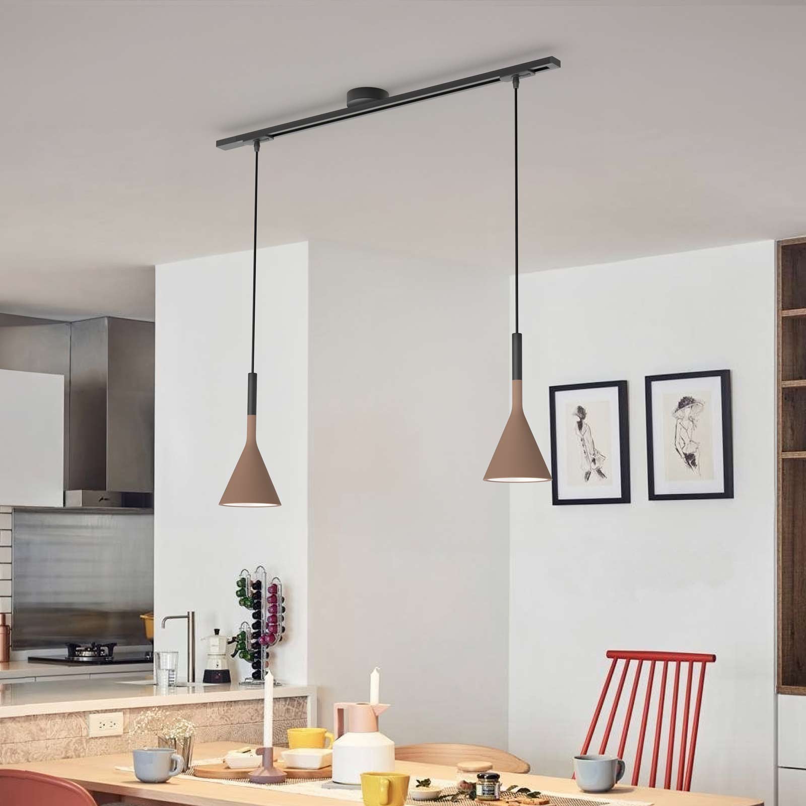 360°Rotation Ceiling Rail | Ceiling Rail For Lamp | Ping Lighting