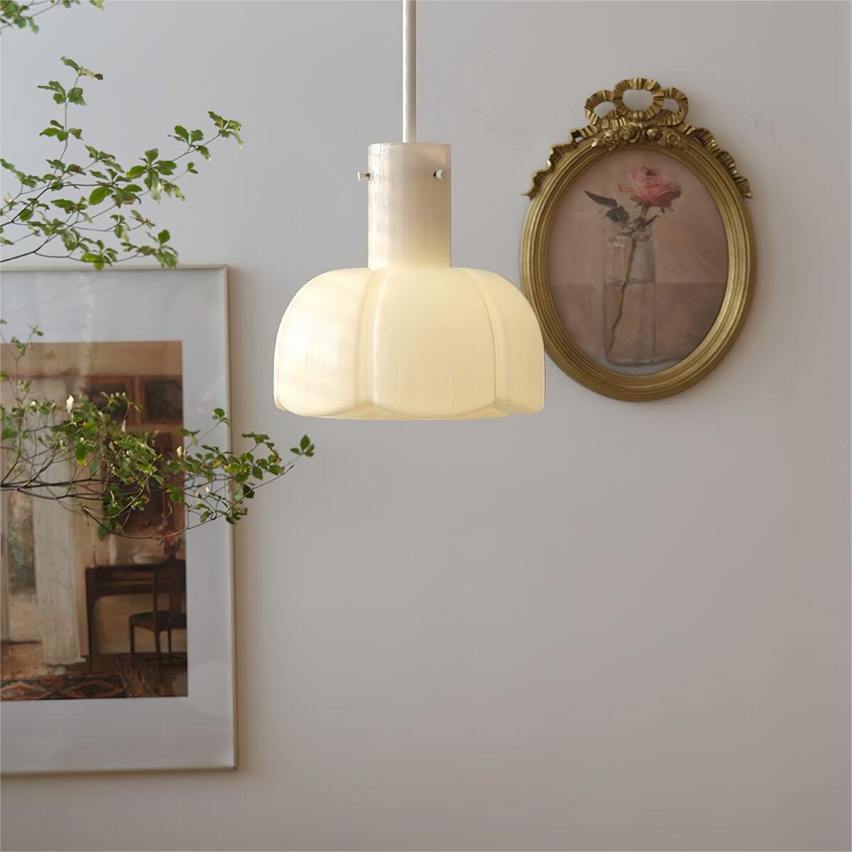 Minimalist Pendant Light | Glass Shade Pendant Light | Ping Lighting