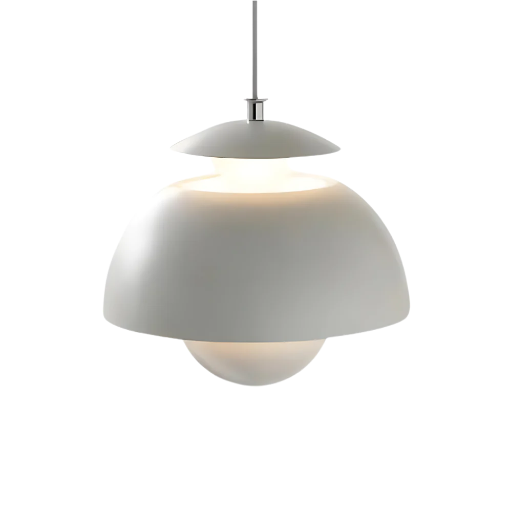 Colorful Mushroom Led Hanging Lamp | Globe Metal Pendant Light | Ping ...