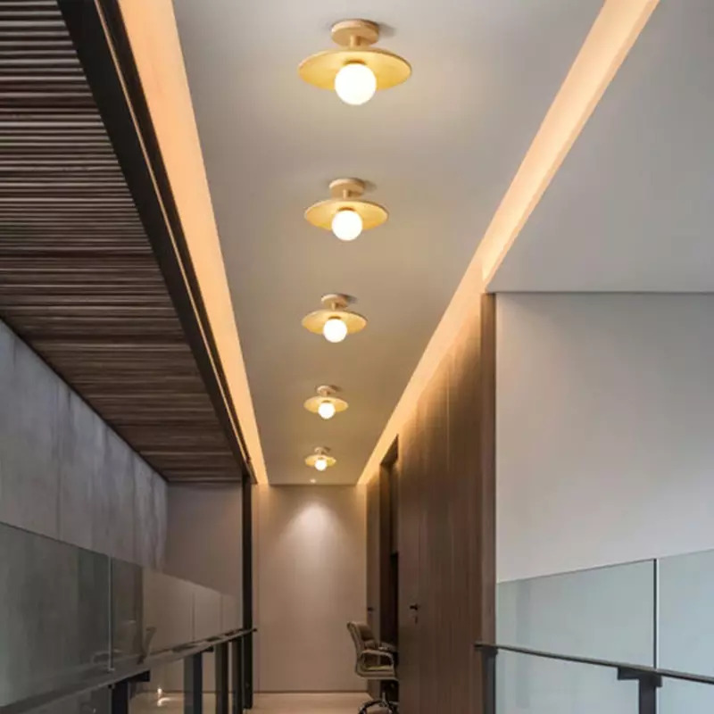 Wooden Plafon Ceiling Light | Wooden Ceiling Light | Ping Lighting